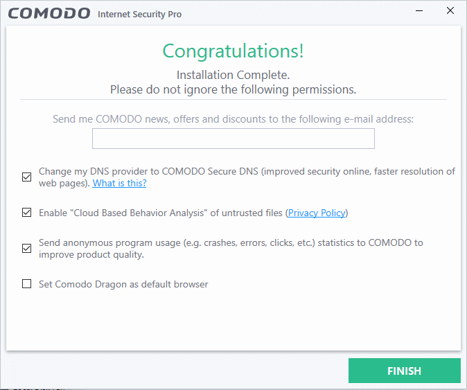 CIS Pro - Installation And Activation, Best Internet Security, Comodo Internet Security Setup